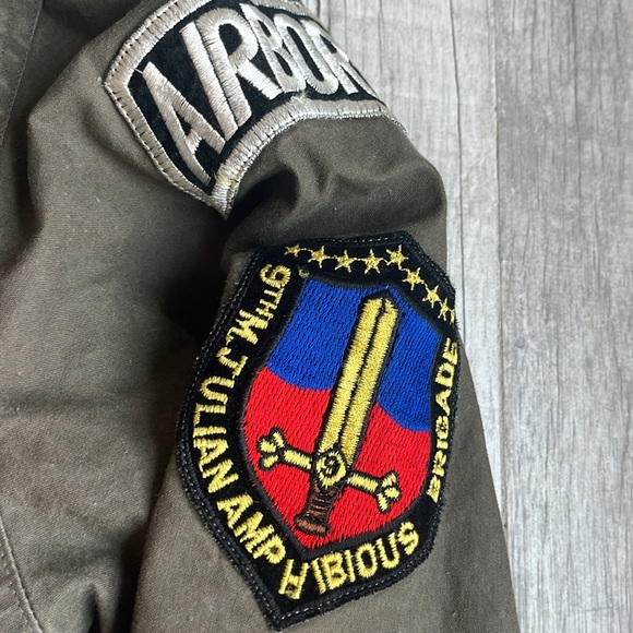 M. Julian | Jackets & Coats | Vintage M Julian Military Style Patch ...